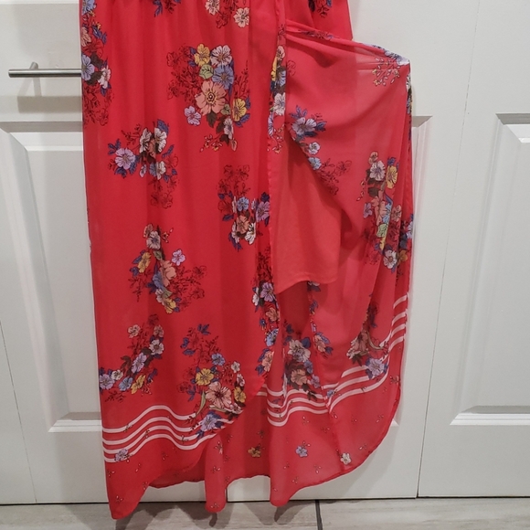 Ophelia Roe | Dresses | Ophelia Roe Wrap Style Flower Dress | Poshmark